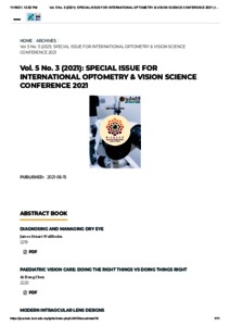 Machine learning in optometry - IIUM Repository (IRep)